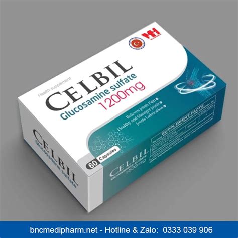 Celbil Tpcn Bảo Vệ Xương Khớp Chắc Khỏe Hộp 60 Viên