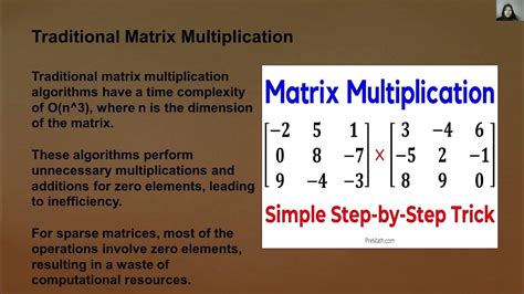 sparse matrix multiplication youtube