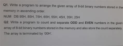 Solved This Is A Question From Microprocessor And
