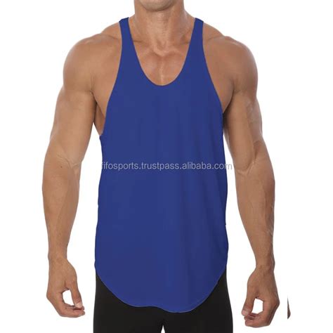 Bodybuilding Racerback Y Back Muscle Stringer Vest Tops Oversized