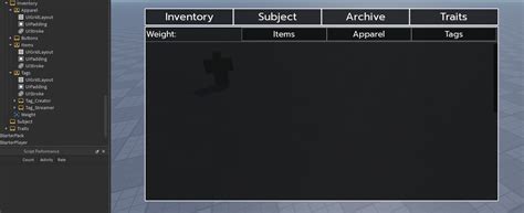Creating A Decent Inventory System Scripting Support Developer