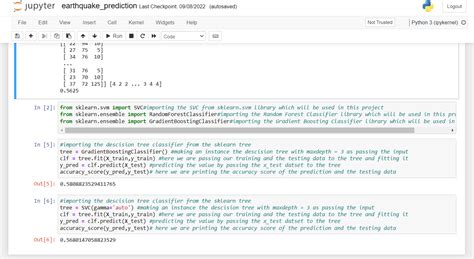 Earthquake Prediction Using Machine Learning Dataflair