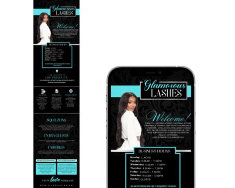canva acuity booking site template editable acuity website template