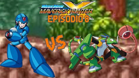 Sting Chameleon Megaman Maverick Hunter X Episodio 8 Youtube