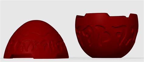 Precursor Orb Polished Version Separated Top And Bottom Version By