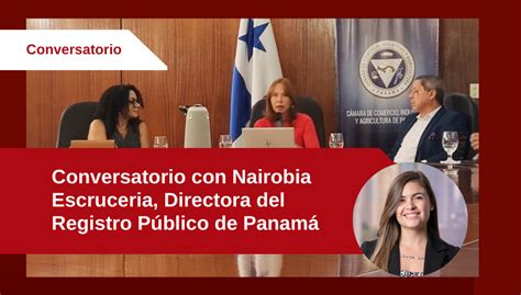Conversatorio Con Nairobia Escruceria Directora Del Registro Público