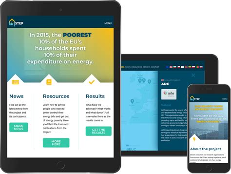 STEP Energy Web Exelmans Graphics Visual Communication Graphic And Web Design