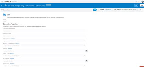 Oracle Hospitality File Server Connection