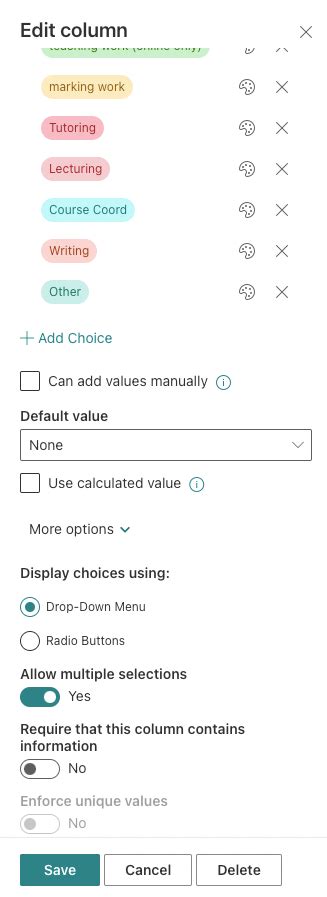 Separating Multiple Values In Excel So That Sharepoint List Will