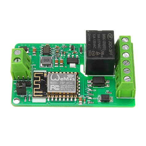 Wemos Esp8266 Relay Board Tasmota Pre Installed 505022 3d Printing