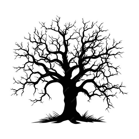 Premium Vector Dead Tree Vector No Life Damaged Environment Bare Tree