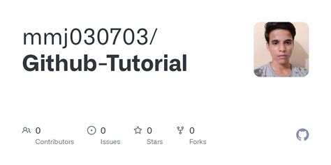 Github Mmj030703github Tutorial