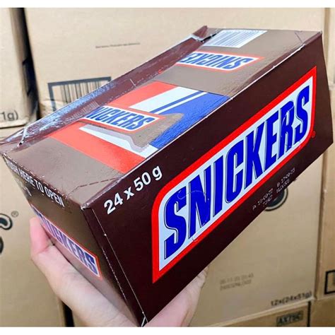 Snickers 45g X 24 Barsmars 51grams X 24 Bars Shopee Philippines