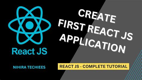 Create First React Js Application Environmental Setup React Js Full