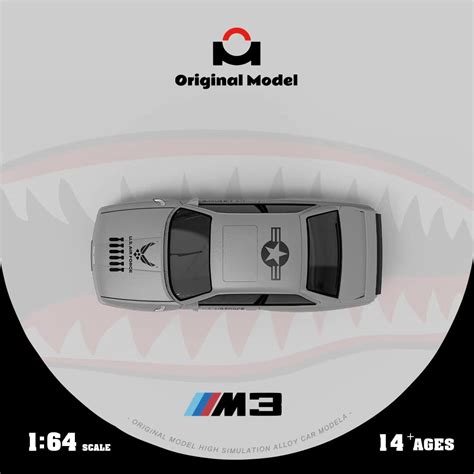 [preorder] Original Model 1 64 Bmw E30 M3 Shark Livery Om647809
