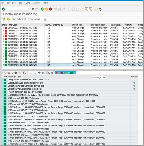 Mass Maintenance In Sap Project Systems Part 1 Cnmass Serio Consulting