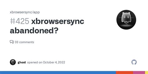 Xbrowsersync Abandoned · Issue 425 · Xbrowsersyncapp · Github