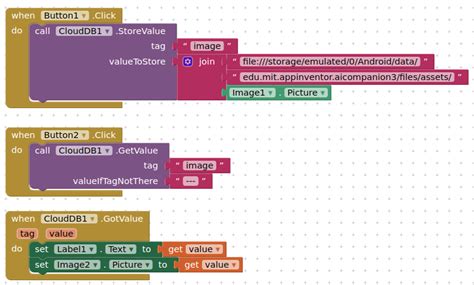 Almacenar Imagen Clouddb Servidor Redis Mit App Inventor Help Mit App Inventor Community