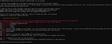 Not Able To Build After New Update Npm Run Win Package · Issue 379 · Stephanrauhngx Extended