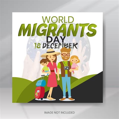 Premium Psd Migrant Workers Social Post Template