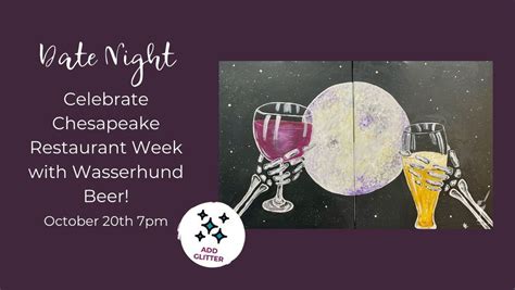 Spooky Salutations With Local Wasserhund Beer Painting With A Twist