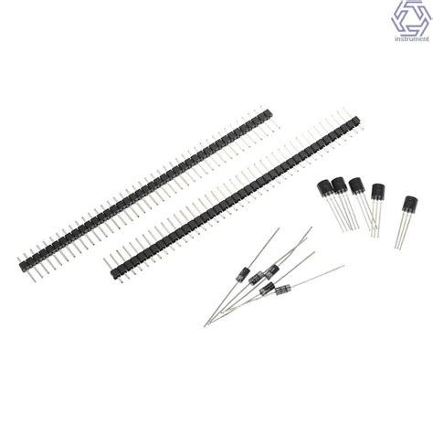 Electronics Components Basic Starter Kit For Arduino Uno Mega2560 Raspberry Pi With Led