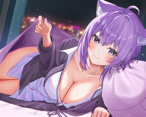 Nekomata Okayu Hololive Drawn By Torakichi888 Danbooru