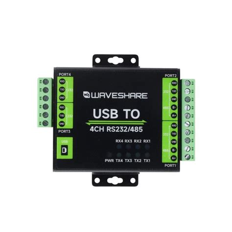 Характеристики Промышленные изолированные Usb в Rs232 485 Converter поддерживает Usb до 2 Ch