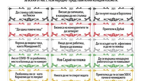 Народно представителни новогодишни късмети Дневник