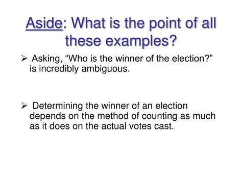 Ppt § 1 5 The Method Of Pairwise Comparisons Copelands Method Powerpoint Presentation Id