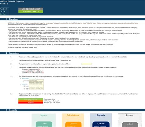 Enhanced Generic Startup Financial Projection 3 Statement Excel Model