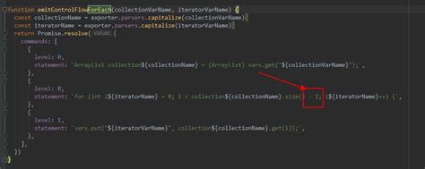Selenium Ide Packages Code Export Java Junit Src Command Js EmitControlFlowForEach Why Minus