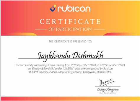 Jaykhandu Deshmukh On Linkedin Softskills Professionaldevelopment Trainingcertificate