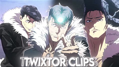 Ryu Ishigori Twixtor 4k Clips For Edits Jujutsu Kaisen Season 3