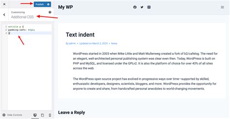 How To Indent Paragraphs In Wordpress Multiple Methods