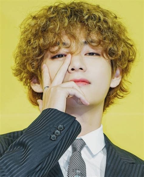 남자 히피펌 뷔머리 진짜 귀엽네요 네이버 블로그