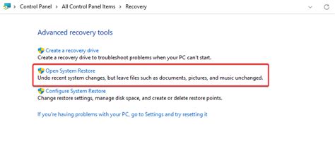 How To Recover Your PC Using System Restore On Windows WPS Office Blog