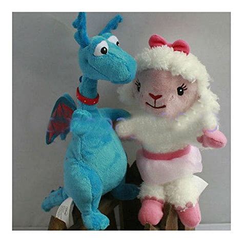 2pcs Disney Doc Mcstuffins Friend Lambie And Stuffy Stuffed Doll Plush