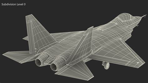 Multirole Jet Fighter 3d Model 179 Obj Lxo Ma Max Fbx C4d