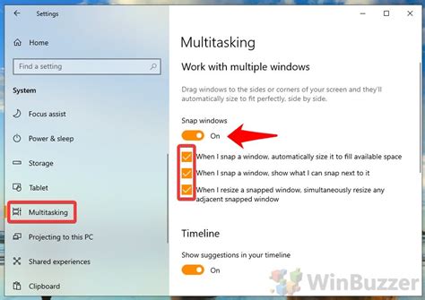 Windows 10 Snap Assist How To Turn Window Snapping On Or Off Winbuzzer