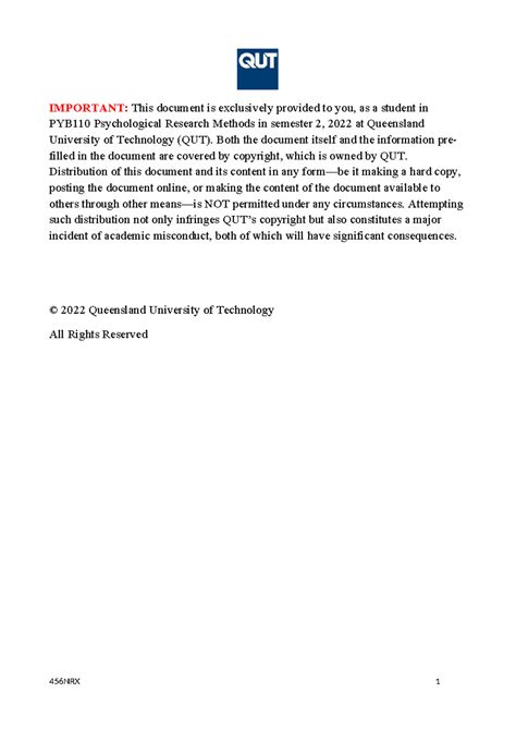 Plm Summary Factor Analysis Important This Document Is Exclusively Provided To You As A