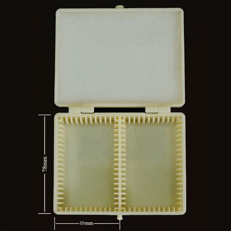 Universal Plastic Microscope Slide Box Microscopio Grandado