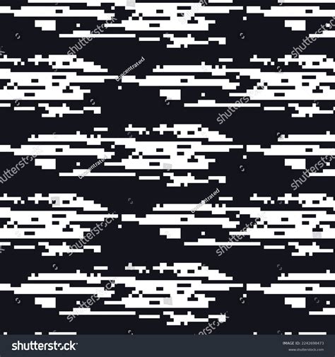 Glitch Pixel Pattern 8 Bit Tech Stock Vector Royalty Free 2242698473