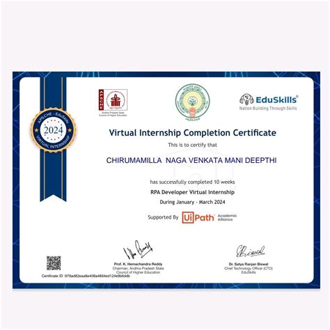 Chirumamilla Naga Venkata Mani Deepthi Posted On Linkedin