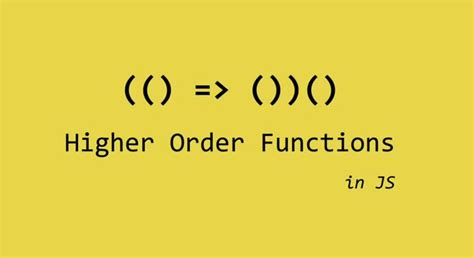 What Is The High Order Function Yunes Mohammadi Posted On The Topic