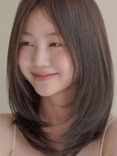 45trendy Korean Shoulder Length Hairstyles And Haircuts To Inspire You