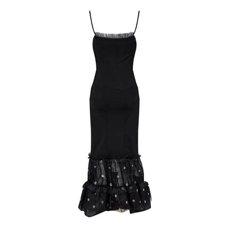 Off White Womens Sleeveless Slip Dress Frasers