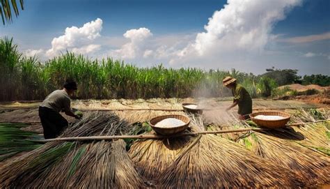 Traditional Sago Processing From Harvesting The Sago Palm To Sundrying