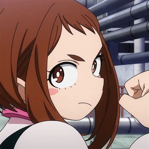 Ochako Uraraka Icon Dibujos Personajes De Anime Chica Anime Manga