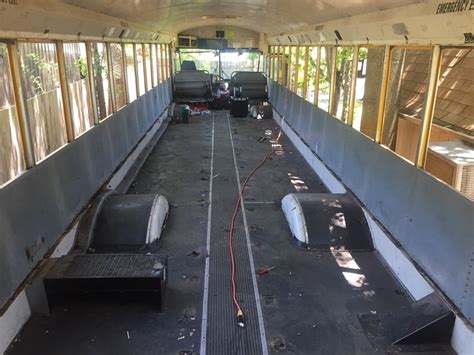 The Bus Has Been Stripped Down Goes Quickly With